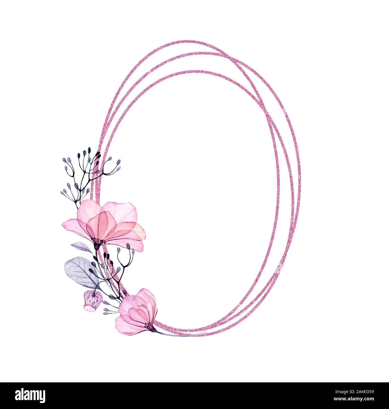 Oval Border Transparent