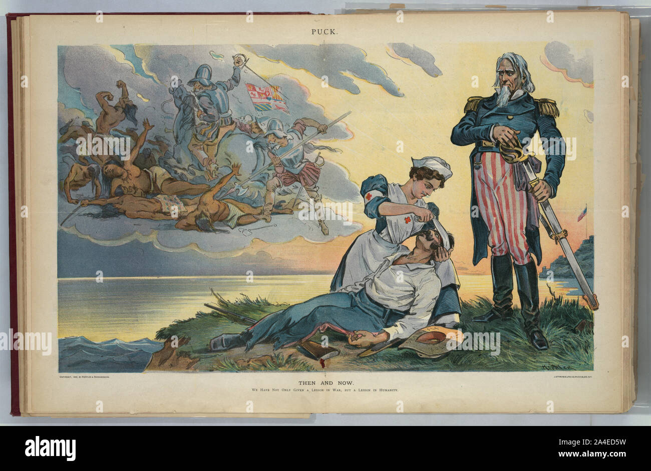 Then and now / Keppler Stock Photo - Alamy