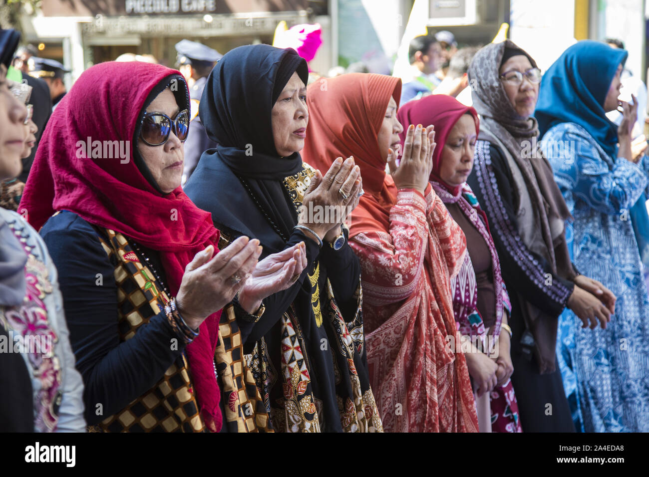 American Muslim Day Parade on Madison Avenue in New York City. Muslim ...