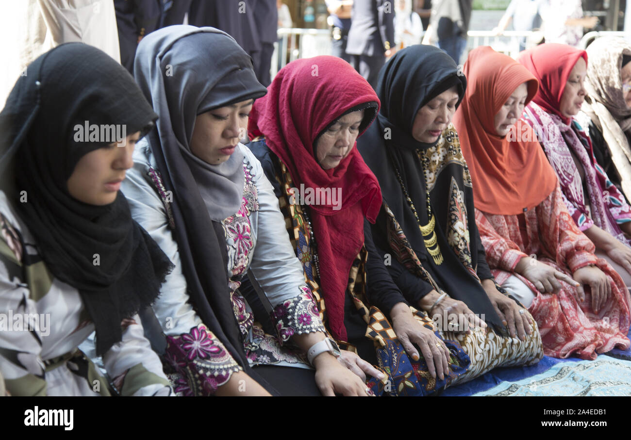 American Muslim Day Parade on Madison Avenue in New York City. Muslim ...