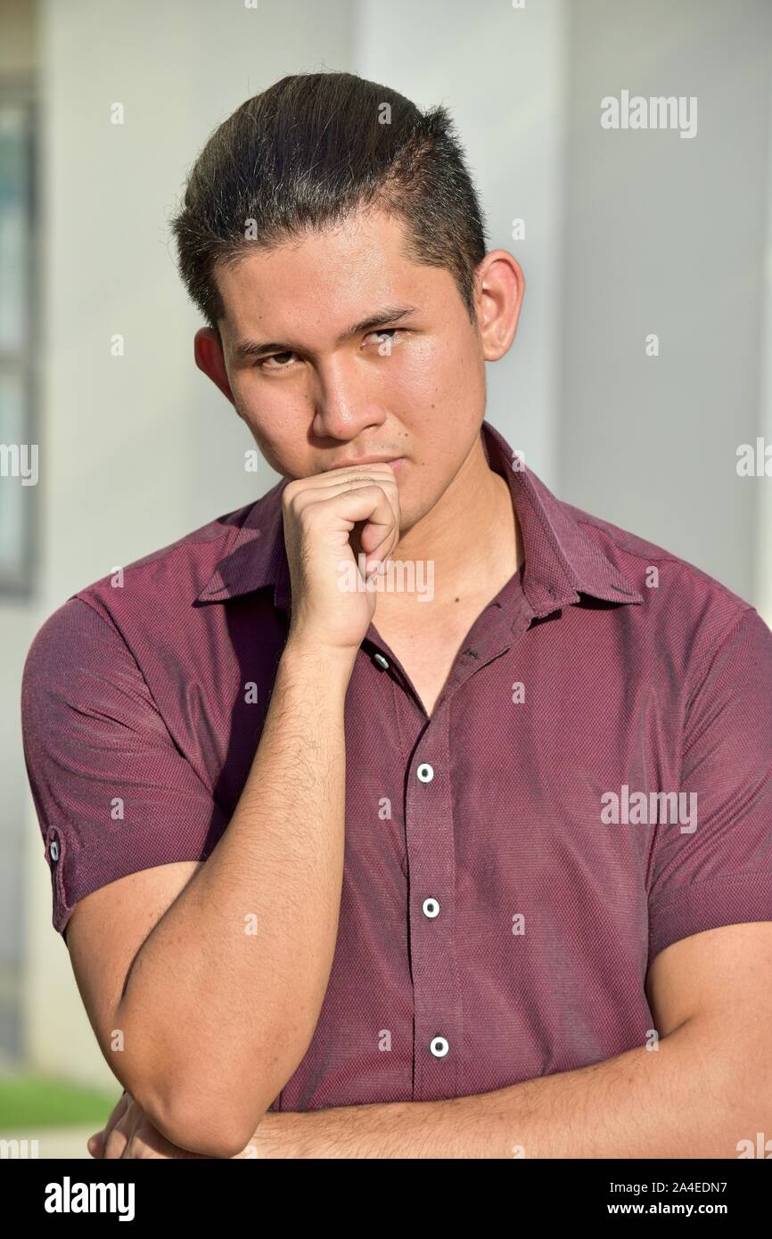 Man Decision Making Stock Photo - Alamy