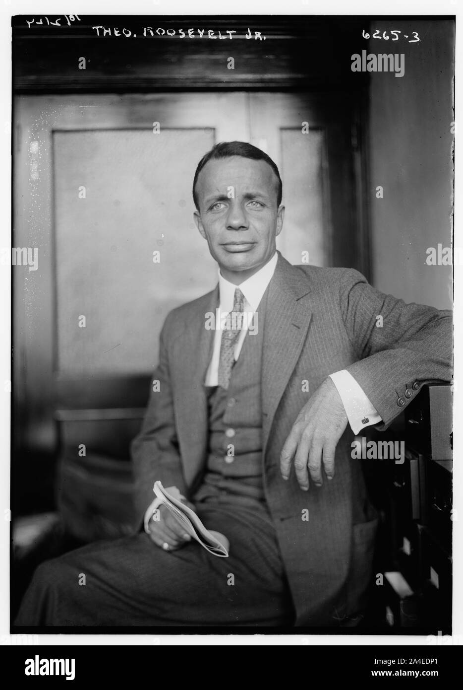 President theodore roosevelt jr Black and White Stock Photos & Images ...