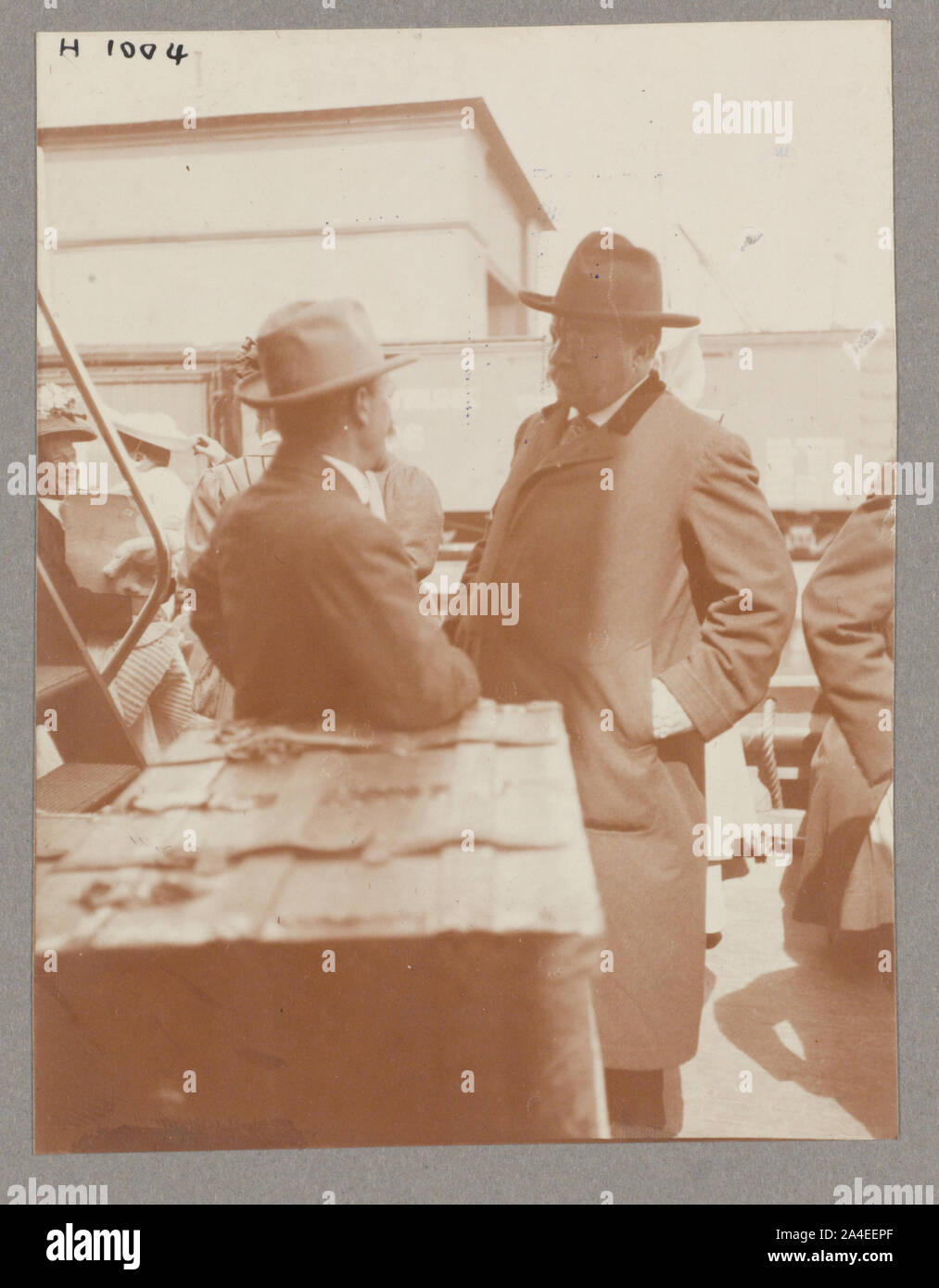 Theodore roosevelt on a ship hi-res stock photography and images - Alamy