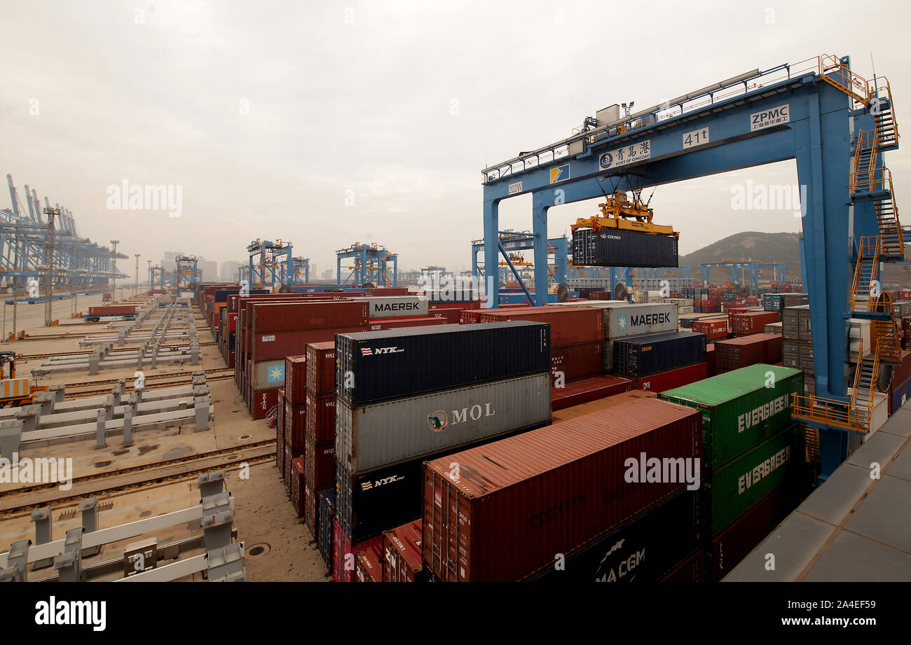 Autopilot trucks, guided by artificial intelligence, transport ...