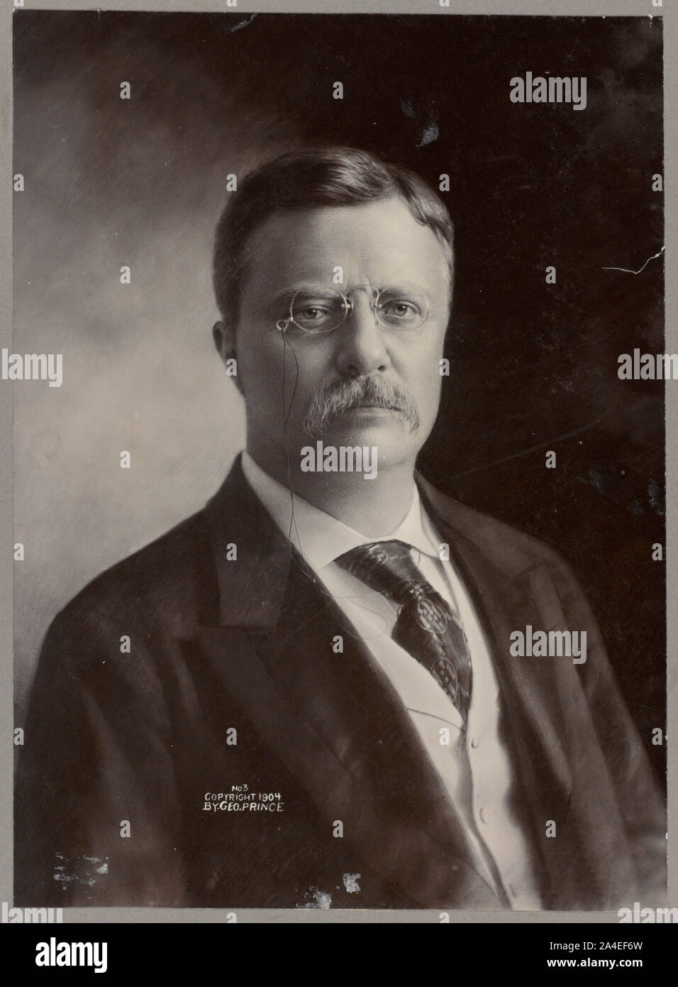 Theodore roosevelt portrait hi-res stock photography and images - Alamy