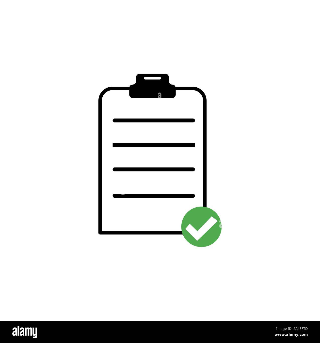 Clipboard Check List Icon High Resolution Stock Photography and Images ...