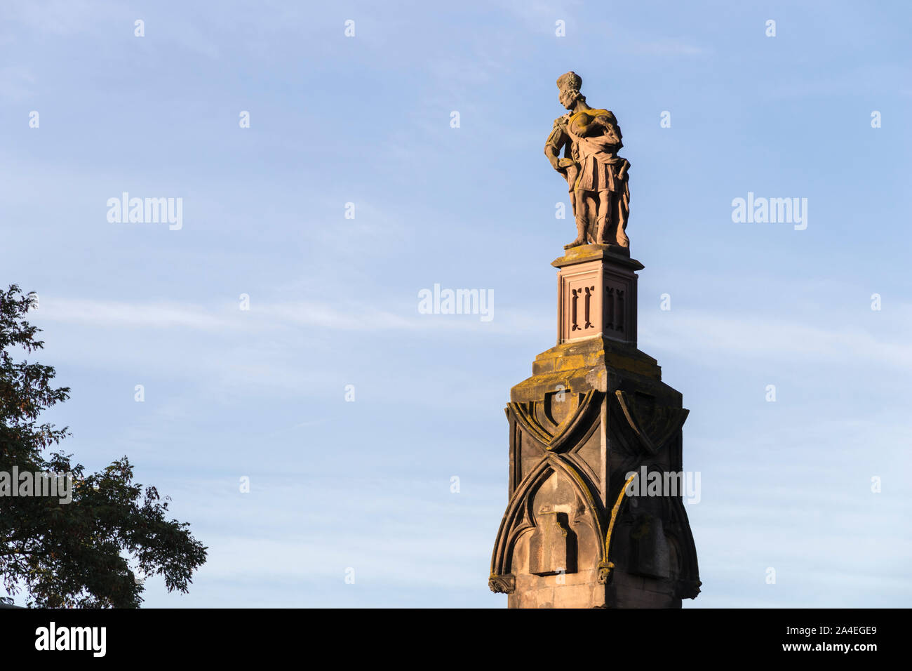 Trier, Germany. Monument to Constantine I the Great, Emperor of the ...