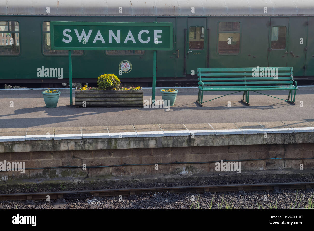 Swanage railway society hi-res stock photography and images - Alamy