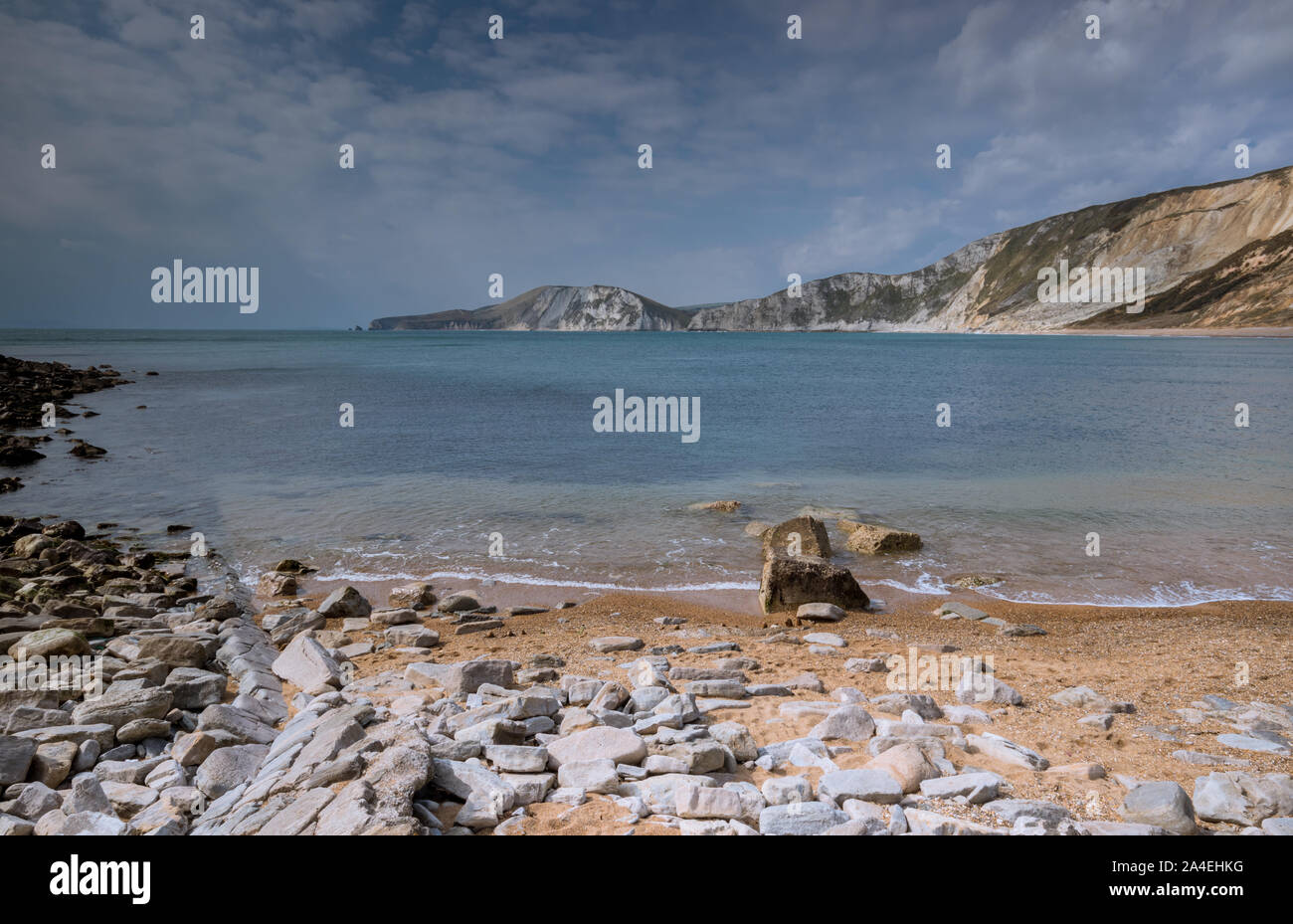Gad cliff tyneham dorset hi-res stock photography and images - Alamy