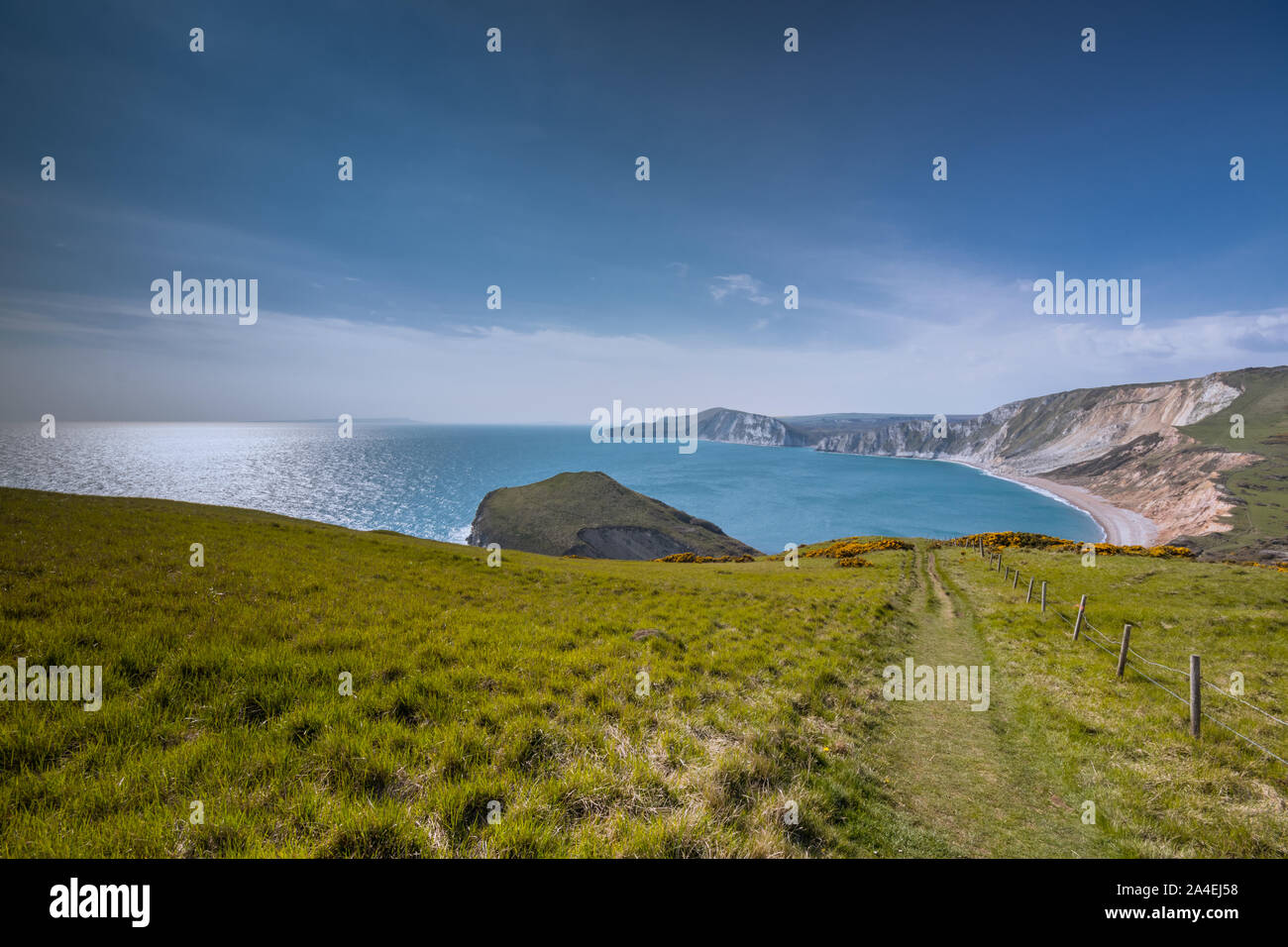 Worborrow Bay near Tyneham, Dorset, UK Stock Photo - Alamy
