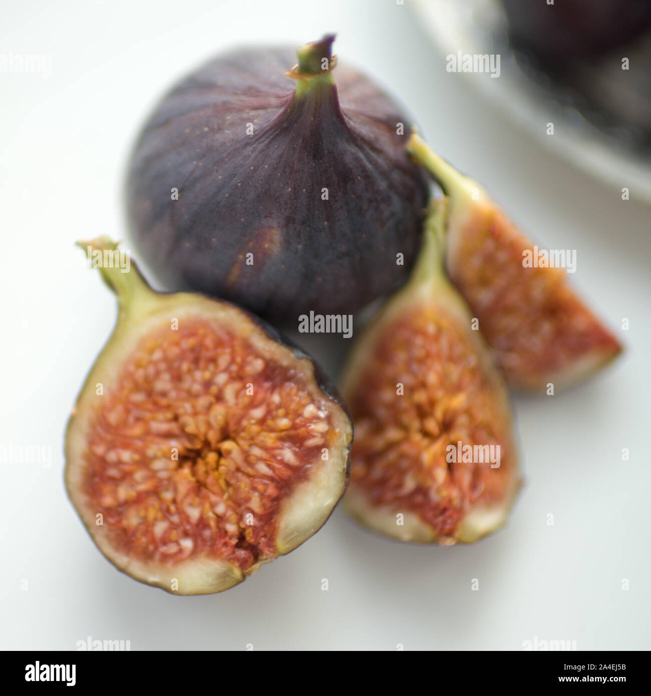 Half slices whole figs hi-res stock photography and images - Alamy