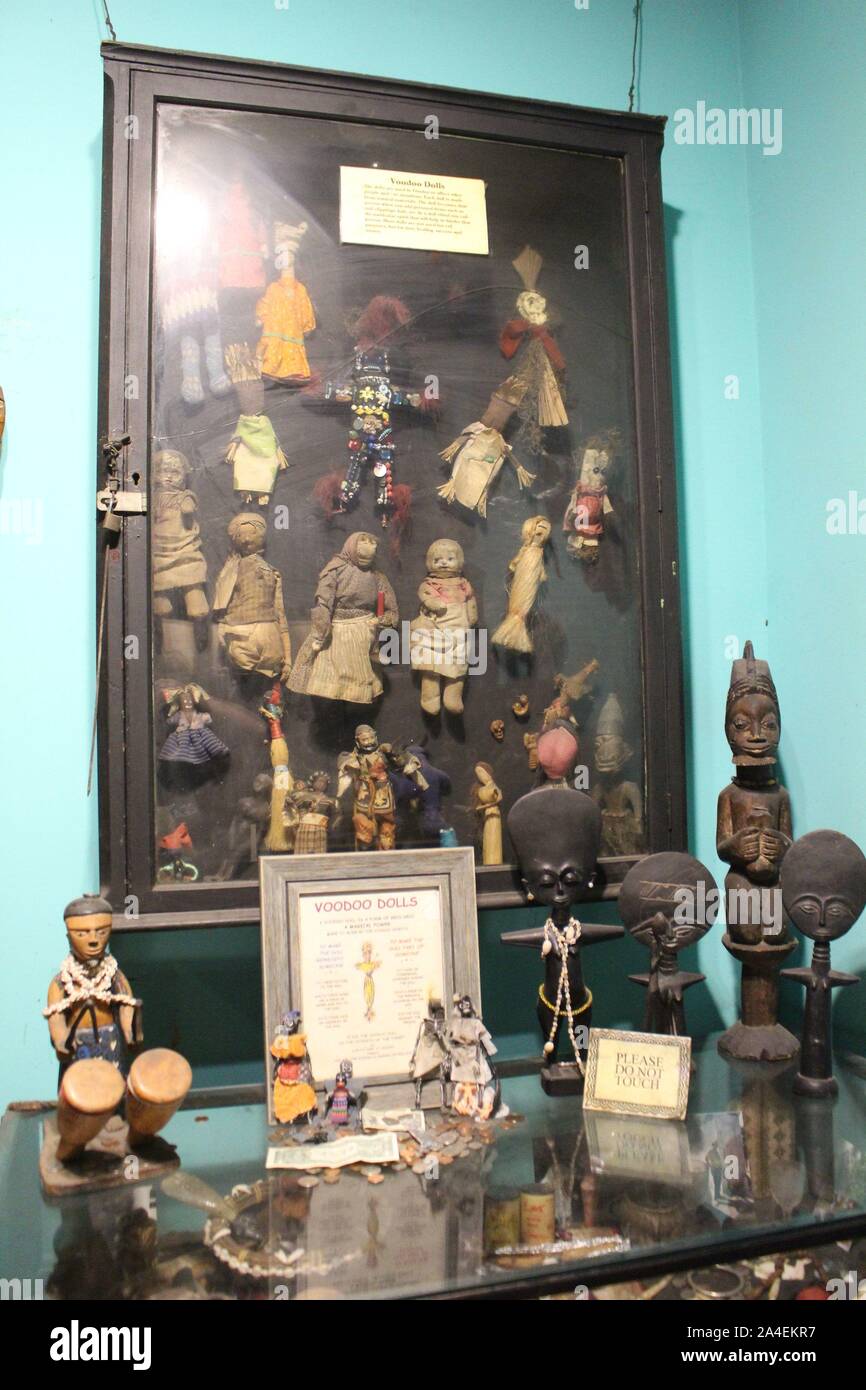 Voodoo artifacts New Orleans Louisiana USA Stock Photo - Alamy