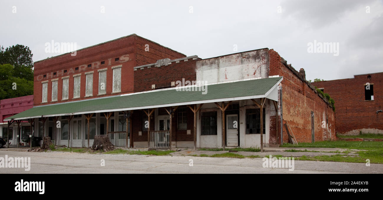 These commercial buildings reflect the heyday of downtown Cherokee ...