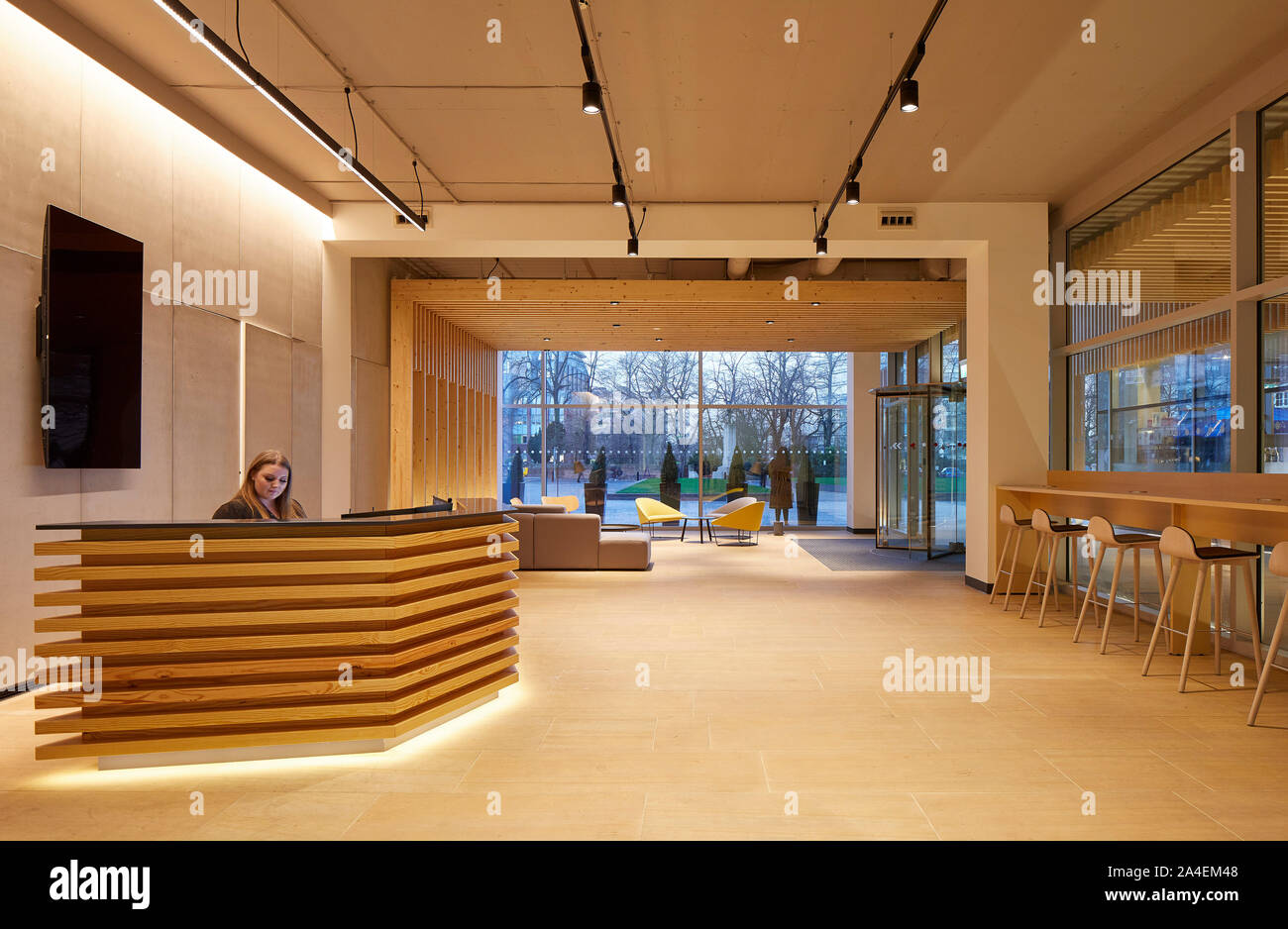 Reception foyer, seating hi-res stock photography and images - Alamy