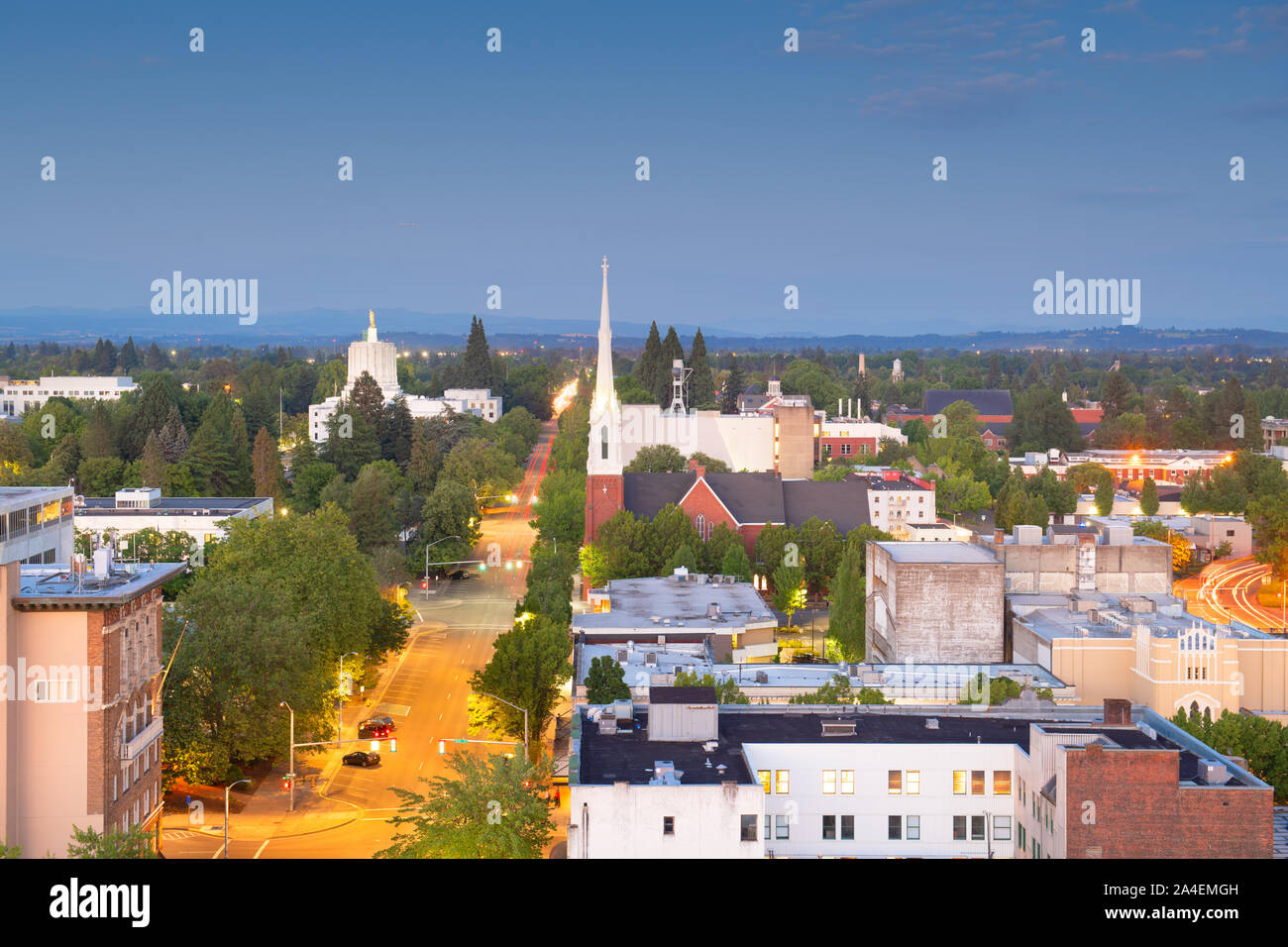 Downtown Salem Oregon High Resolution Stock Photography and Images - Alamy