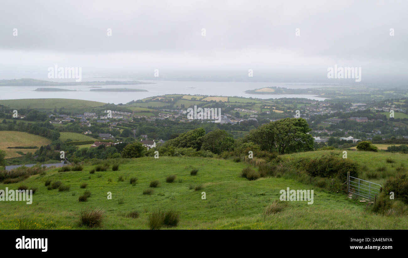 landscape along the sheep heads way Stock Photo - Alamy