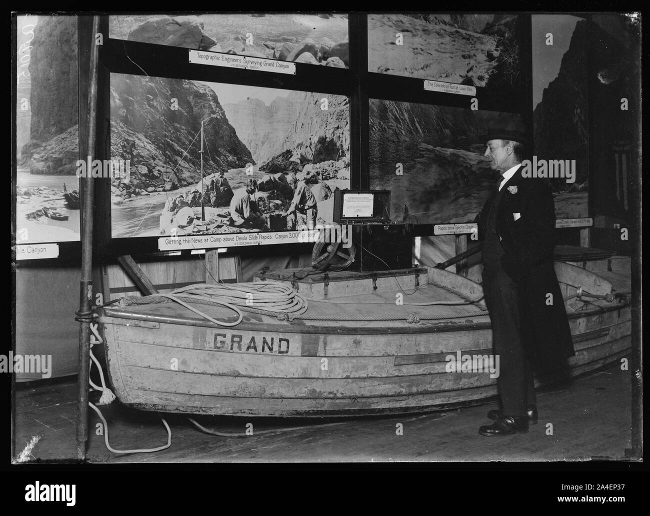 This boat with a special receiving was left by scientists of the U.S ...