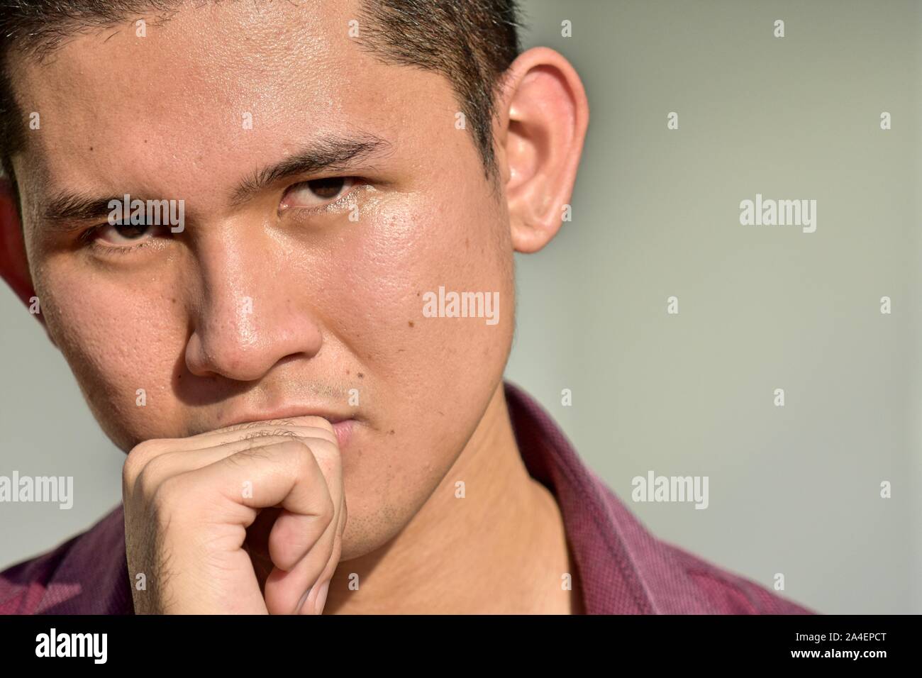 Handsome Filipino Male Isolated Stock Photo - Alamy