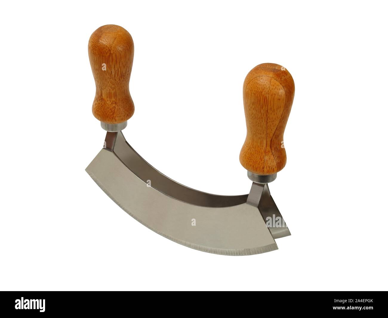 Herb cutter isolated on white background Stock Photo - Alamy