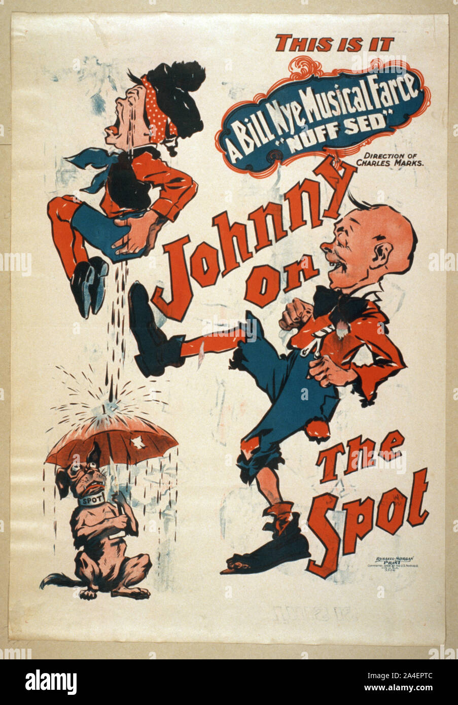 Johnny on the spot hi-res stock photography and images - Alamy