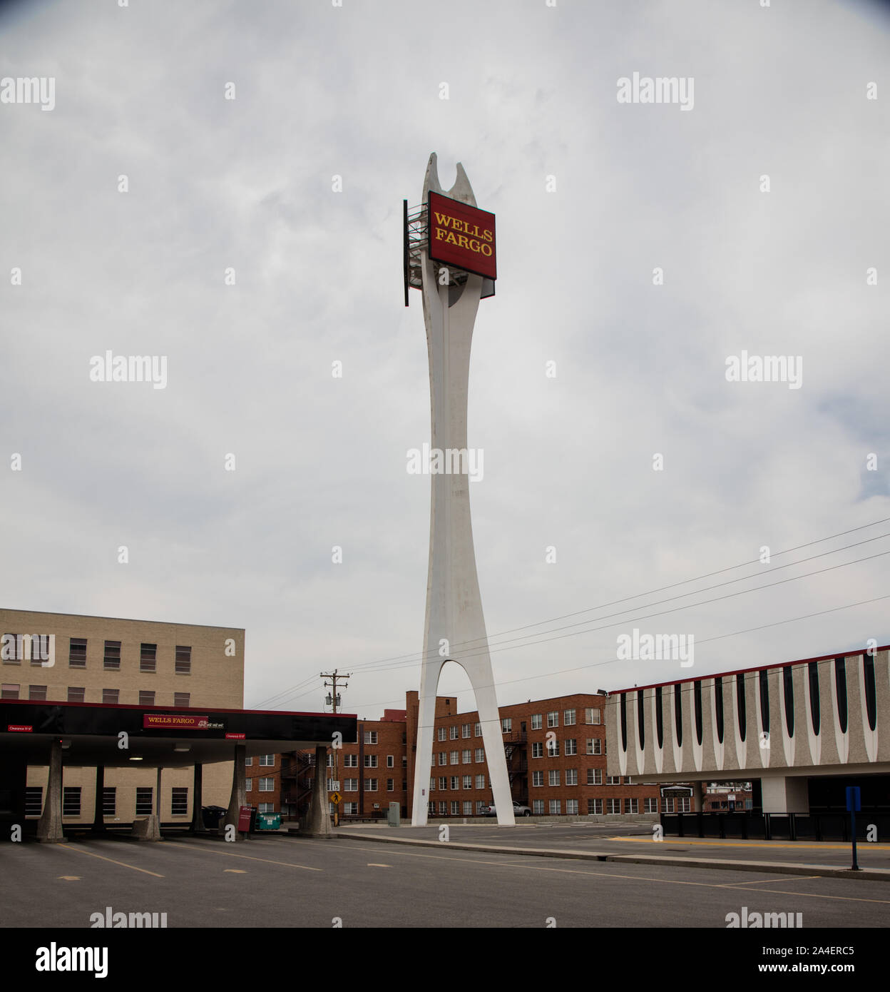 This landmark 177-foot tower in Casper, Wyoming, built in 1968 was ...
