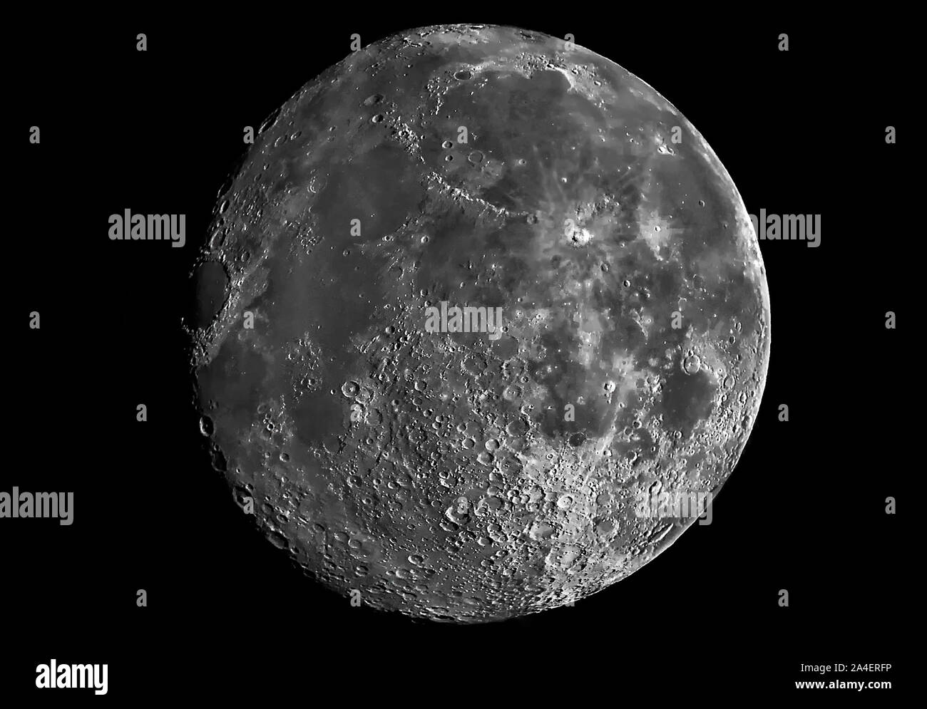 Surface of the moon craters hi-res stock photography and images - Alamy