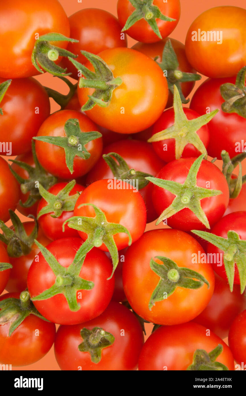 A Heap of Star Tomatoes Isolated Stock Photo - Alamy