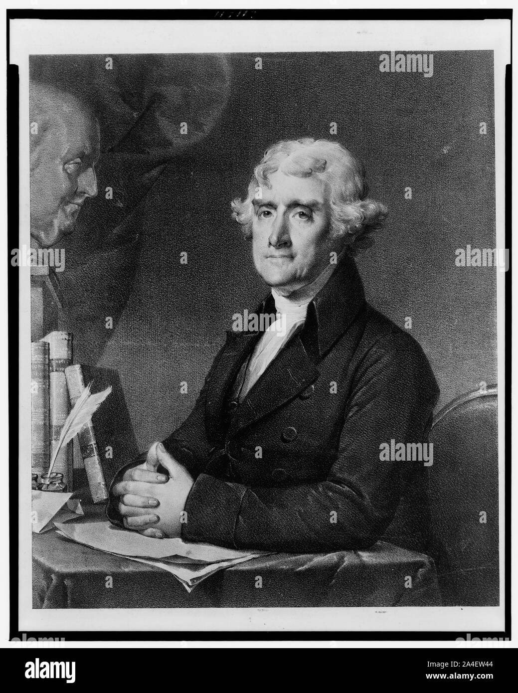 Thomas Jefferson, third president of the United States Stock Photo - Alamy