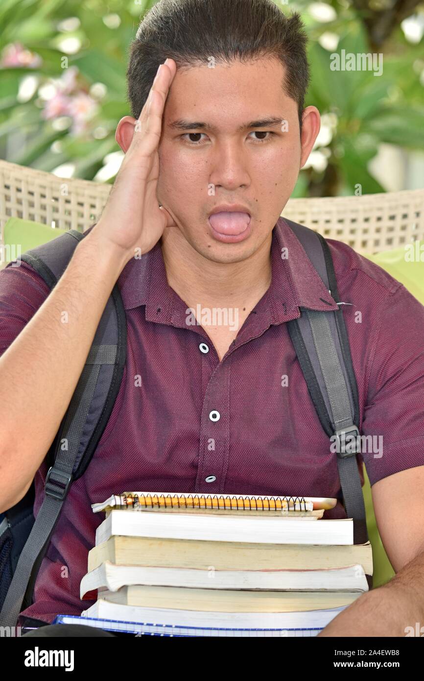 Student Poor Health Stock Photo - Alamy