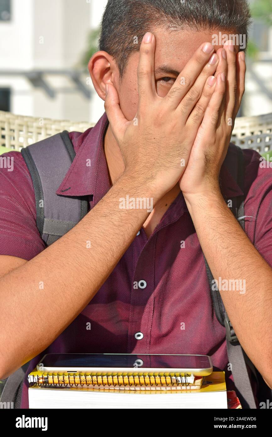 Fearful boy hi-res stock photography and images - Alamy