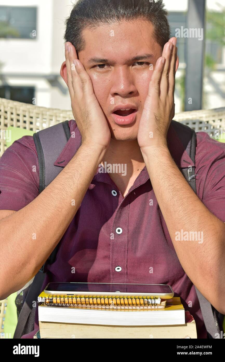 Student Amazed Startled Astonished High Resolution Stock Photography ...