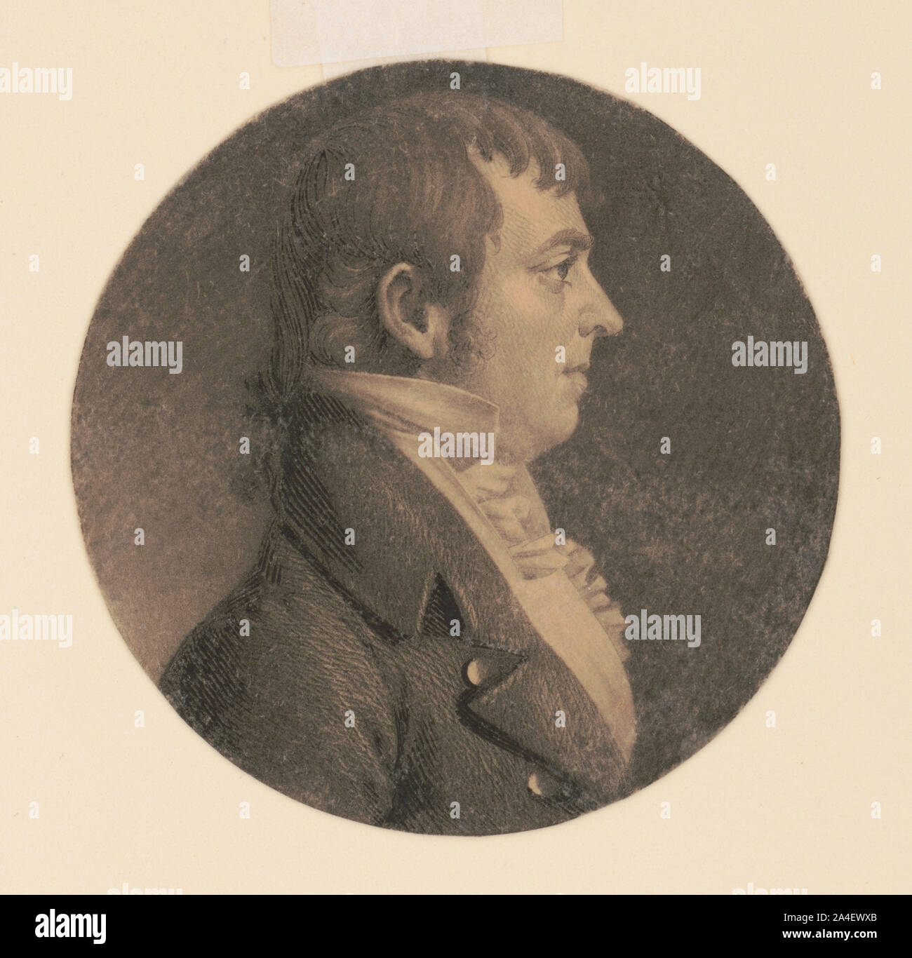 Thomas Taylor, head-and-shoulders portrait, right profile Stock Photo ...