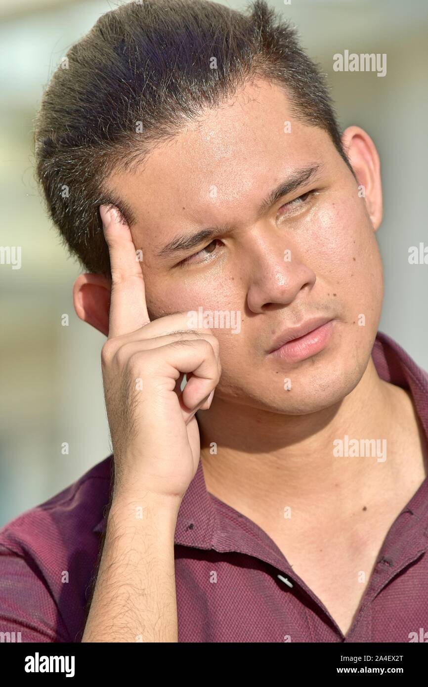 Person thinking hi-res stock photography and images - Alamy