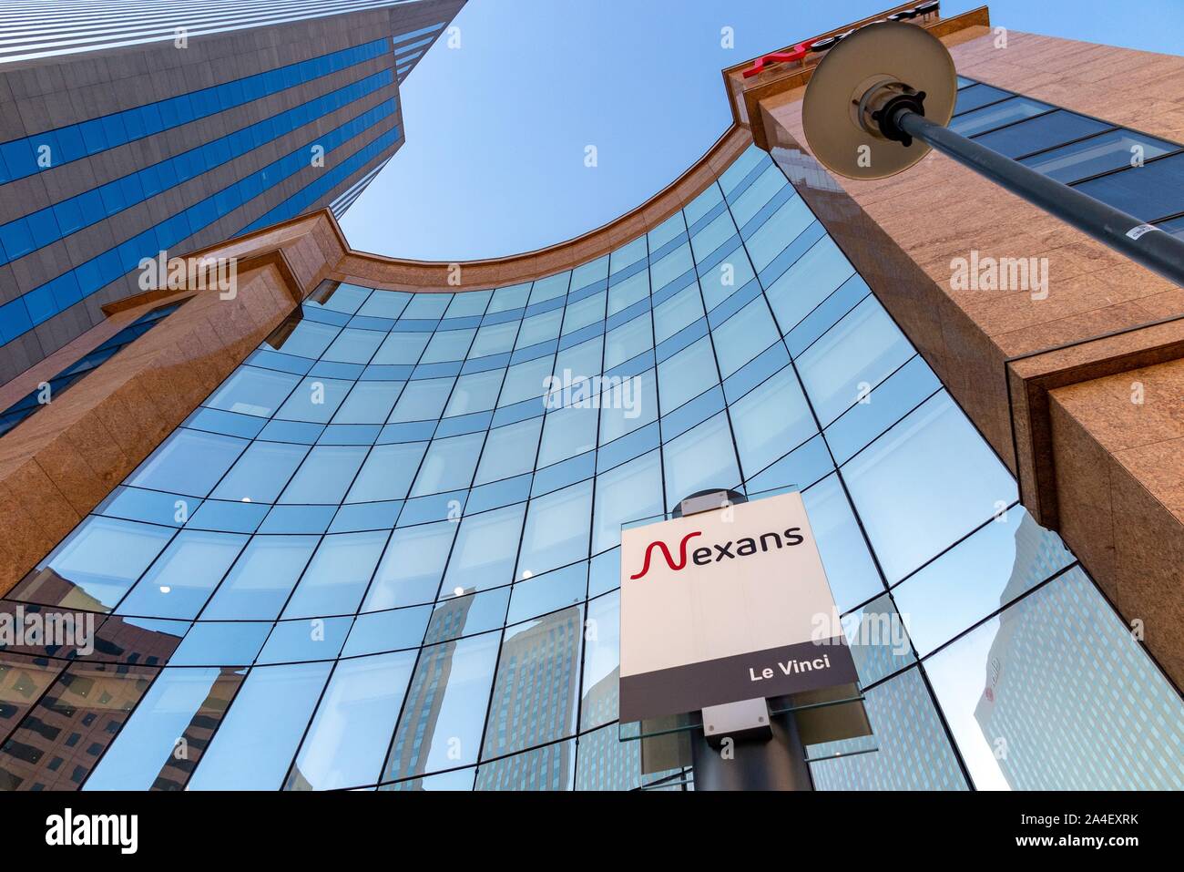 HEADQUARTERS OF THE NEXANS CORPORATION, THE VINCI BUILDING, PARIS-LA ...