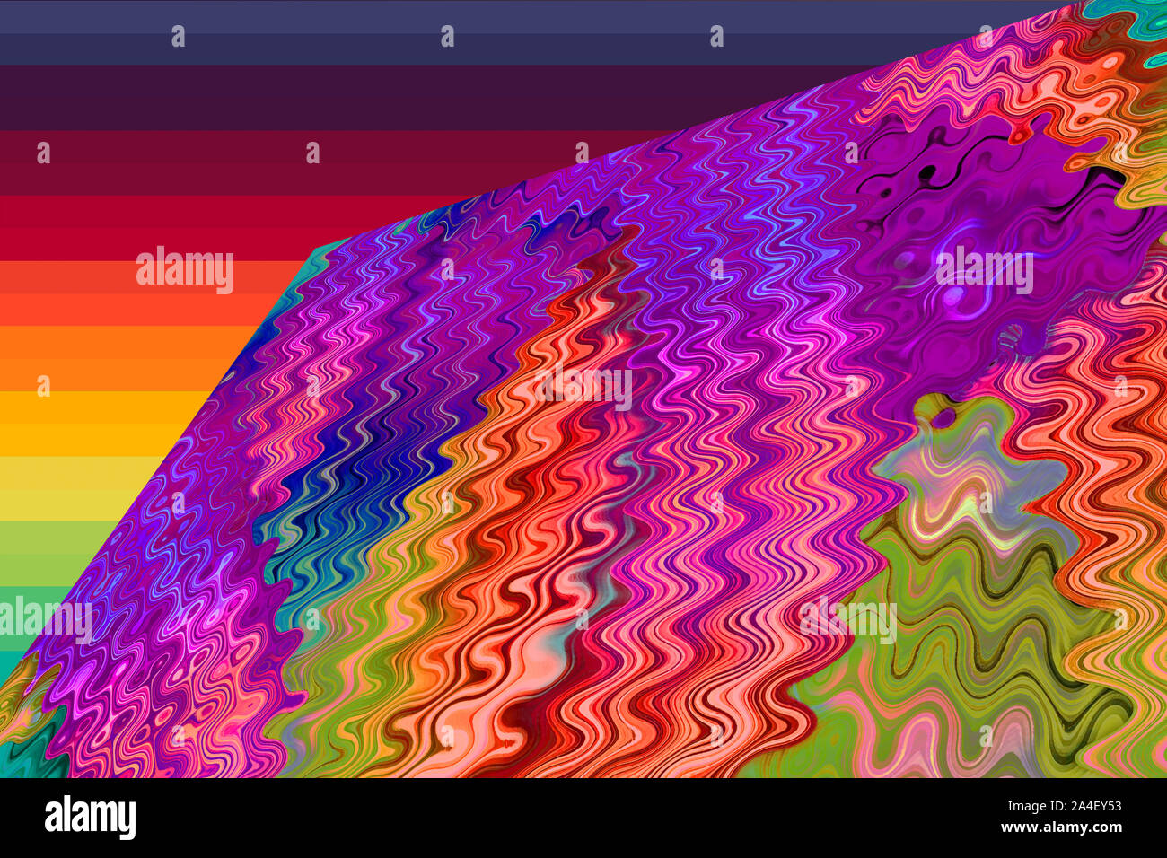 Modern soft gradient colors with twist swirl colors Stock Photo - Alamy