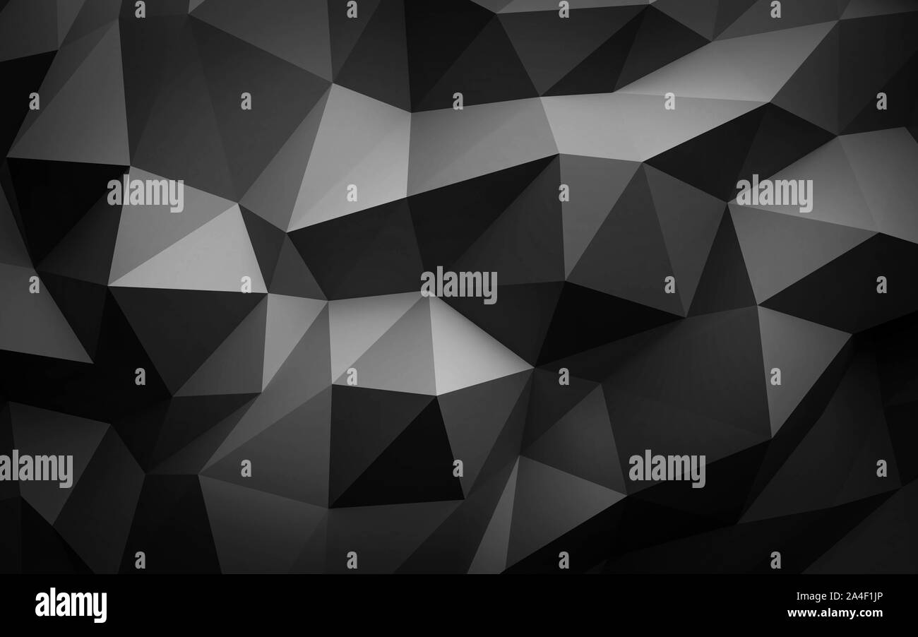 dark shades of grey abstract polygonal Background Illustration Texture ...