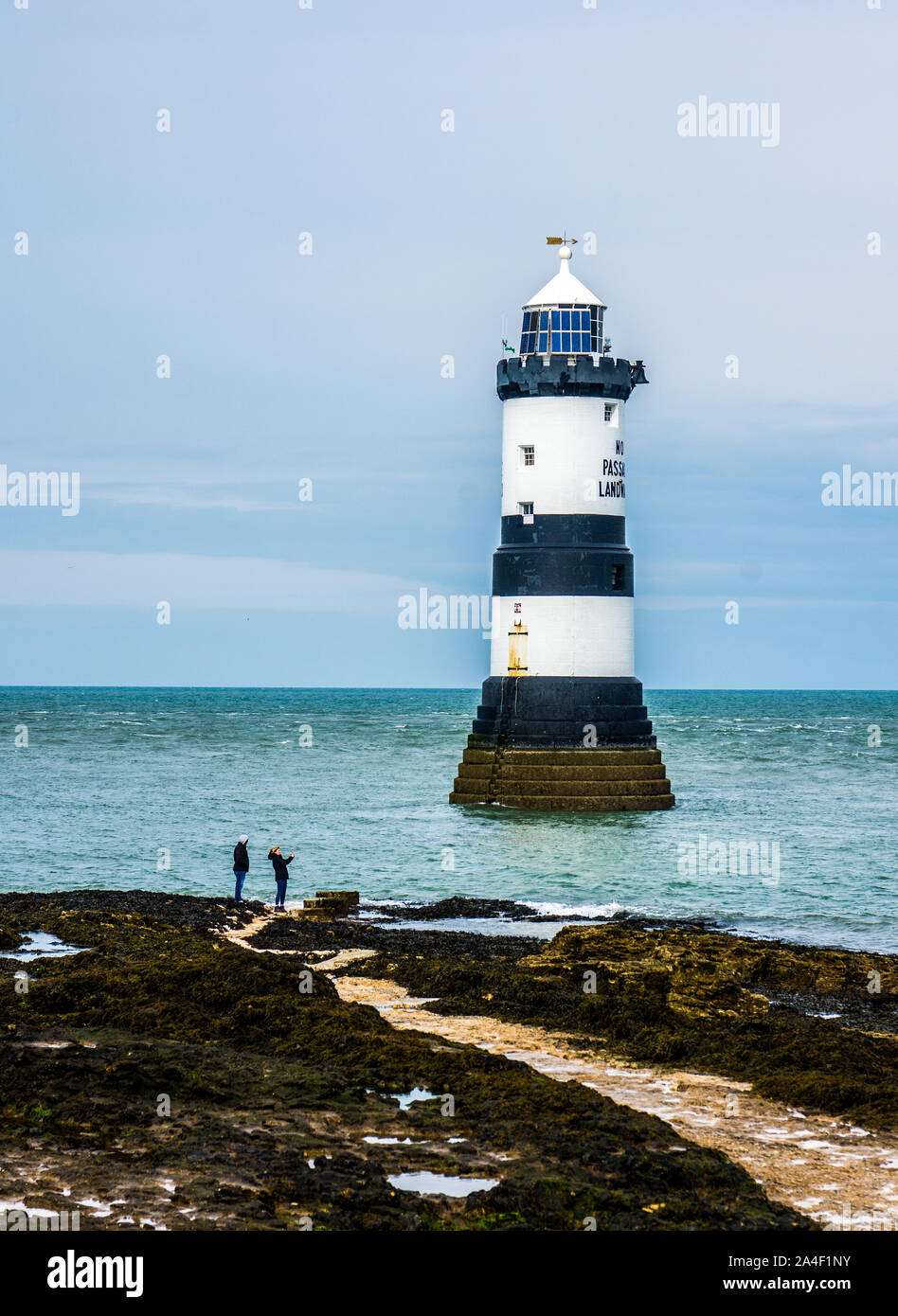 Penmon Lighthouse, Anglesey Stock Photo - Alamy