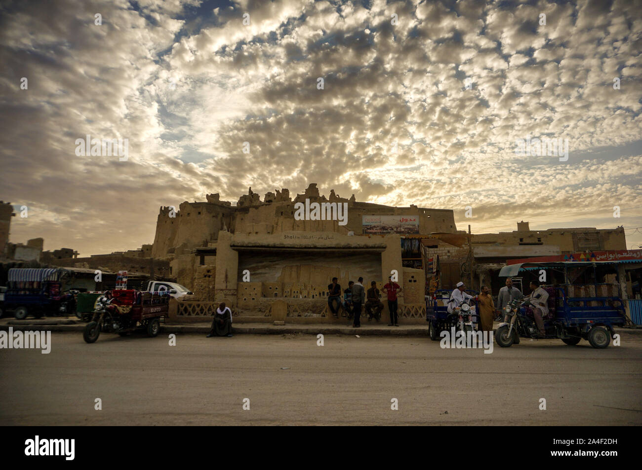 Siwa's Shali Fortress which is made of "Kershef" (or Kershif) that is ...