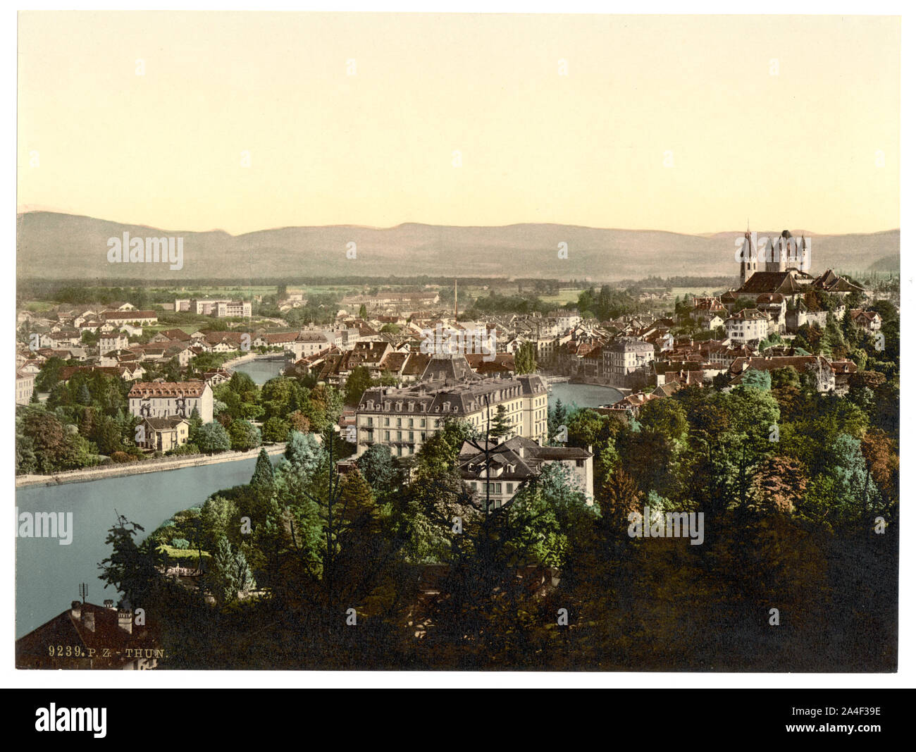 Thun view Cut Out Stock Images & Pictures - Alamy