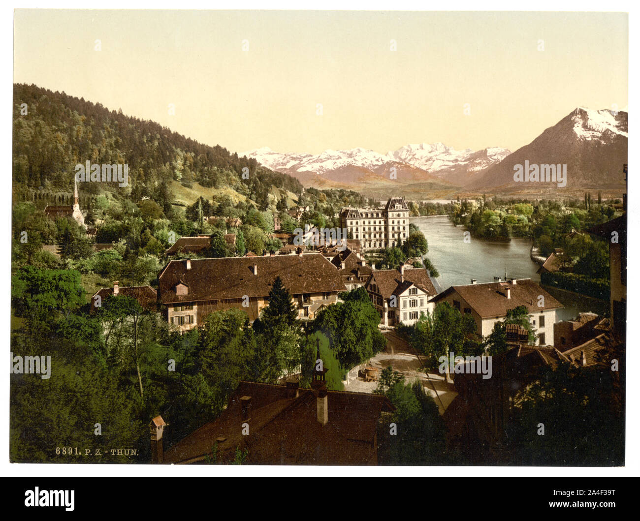Thun view Cut Out Stock Images & Pictures - Alamy