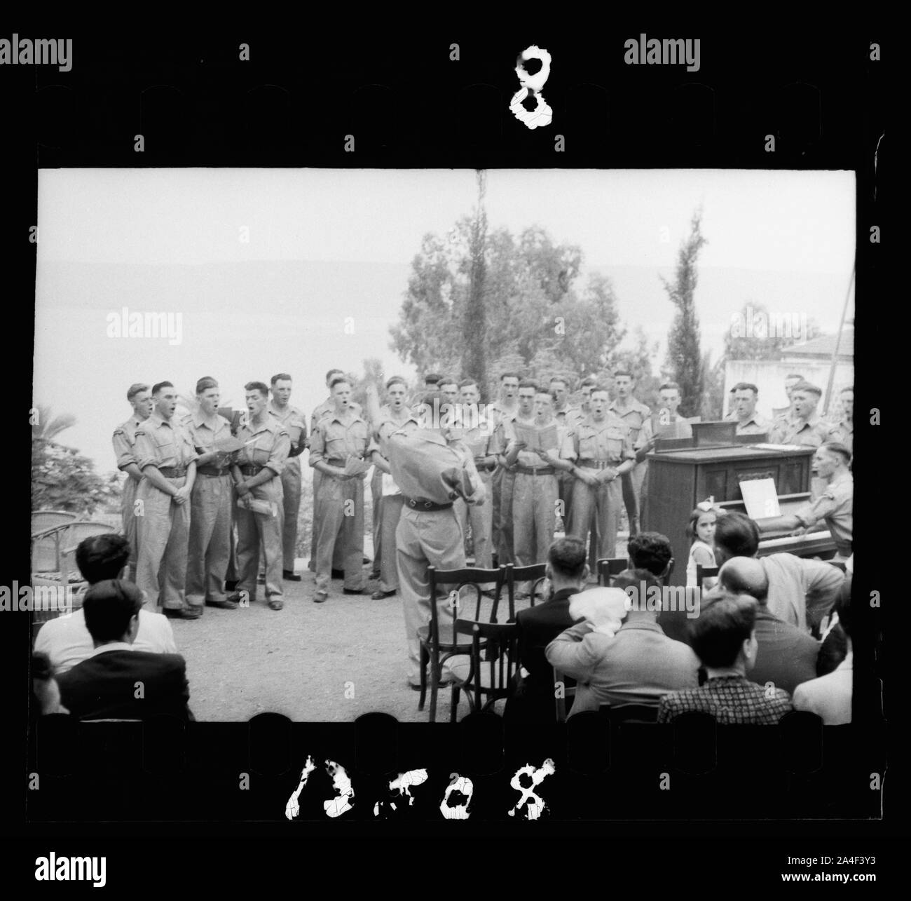 Army festivities Black and White Stock Photos & Images - Alamy