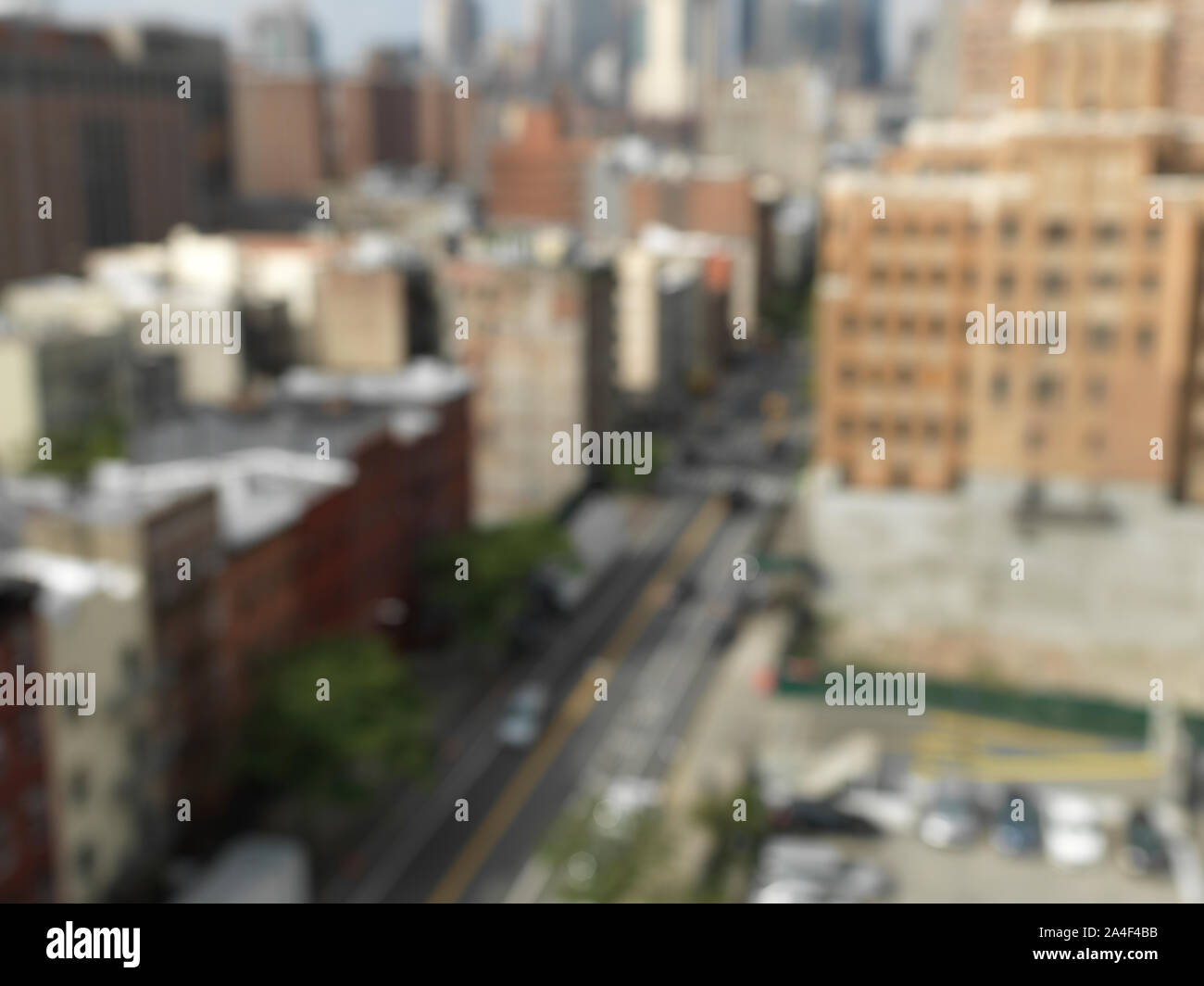 selective focus buildings and streets Stock Photo - Alamy