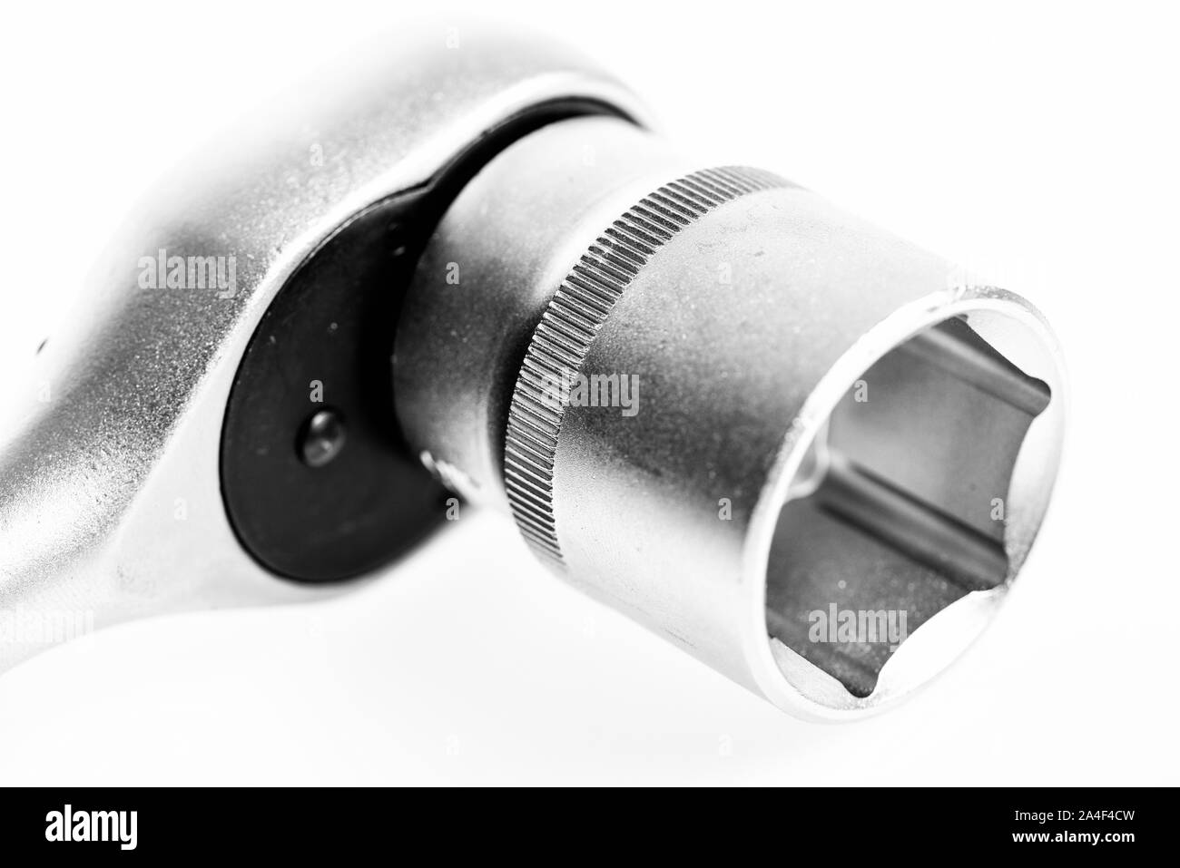 Reliability and quality service comes standard. socket wrench isolated ...