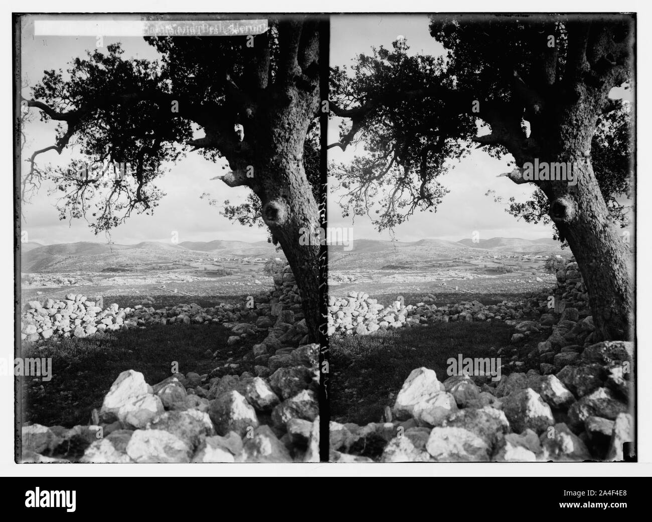 Tibna, north west of Jerusalem, etc. Valley of Ajalon and Beth Horon ...