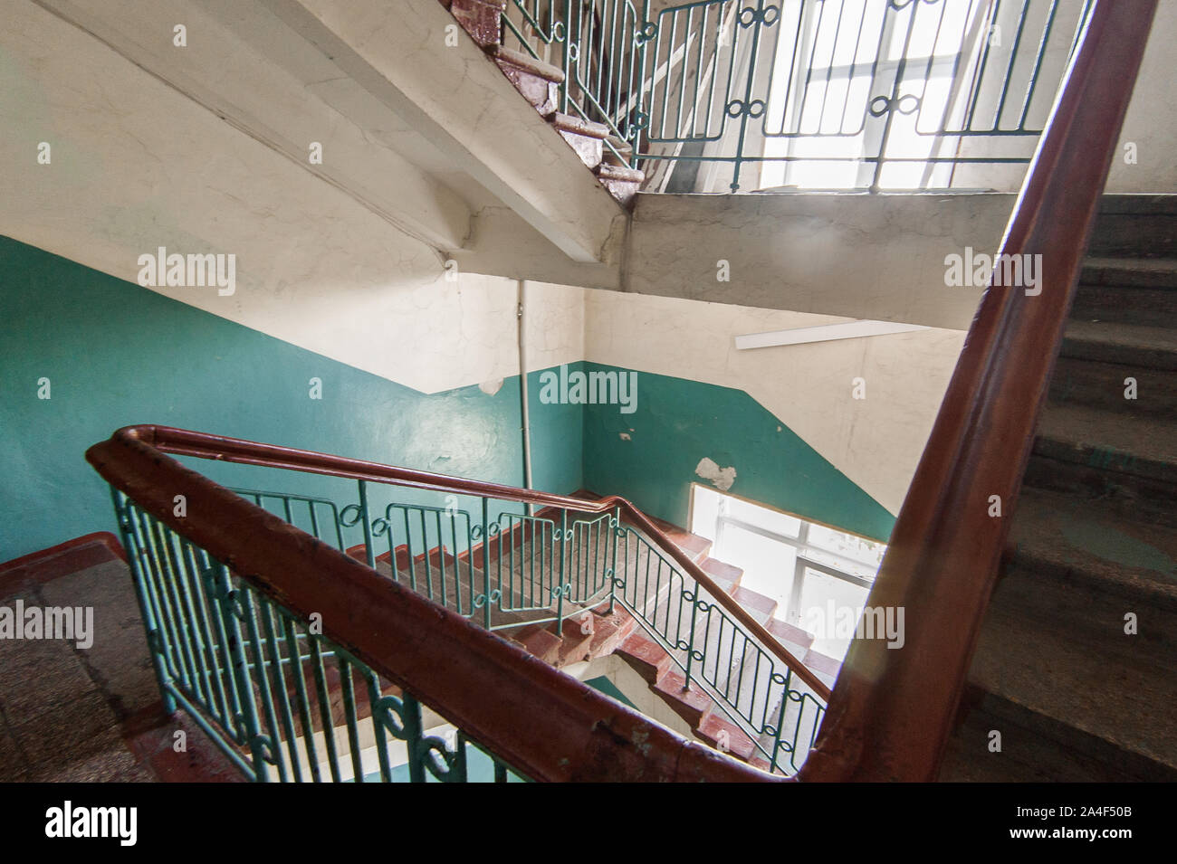 Russia, Moscow- May 20, 2019: interior stairs, steps Stock Photo - Alamy