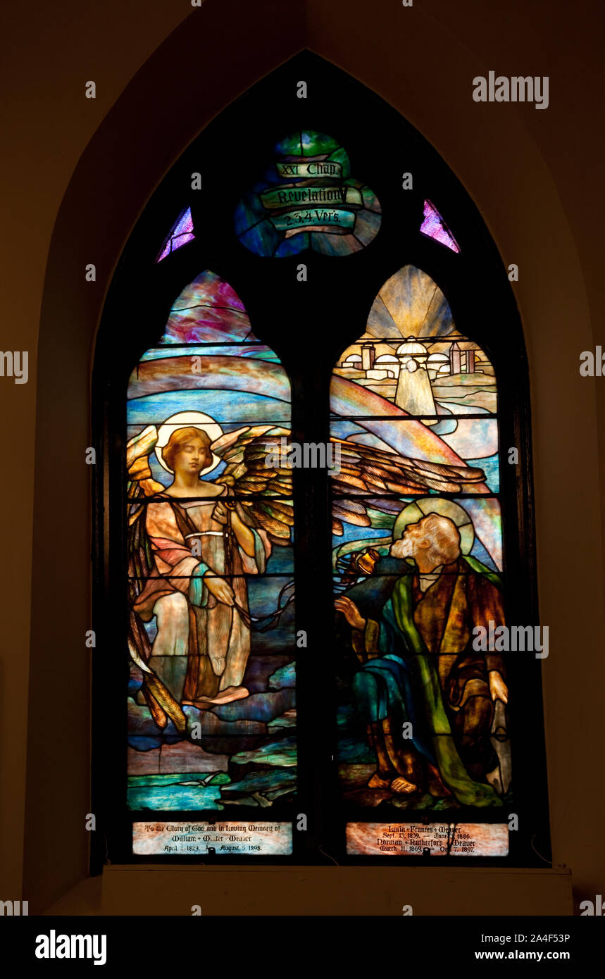 Tiffany stained glass windows, St. Paul's Episcopal Church, Selma ...