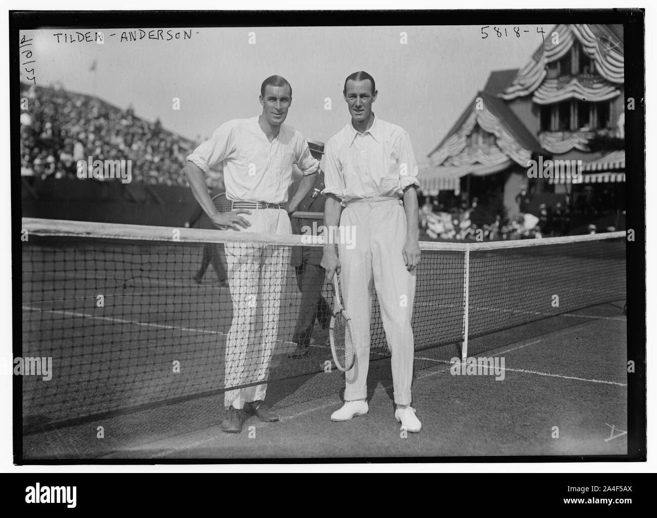 Tilden, Anderson [tennis] Stock Photo - Alamy