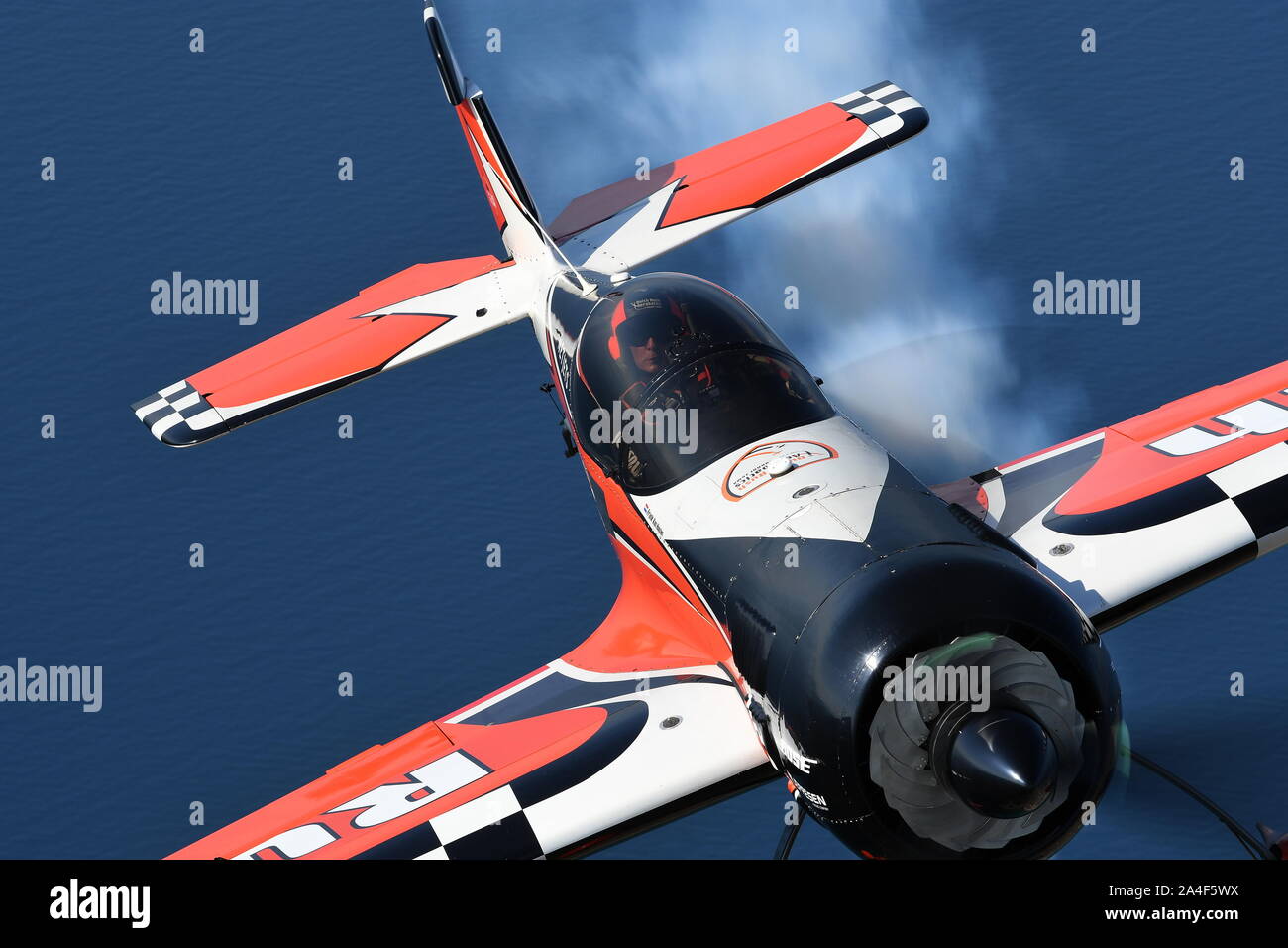 AEROBATIC DISPLAY, SUKHOI Su-26MX AIRCRAFT OPERATED BY 'DUTCH RUSH ...