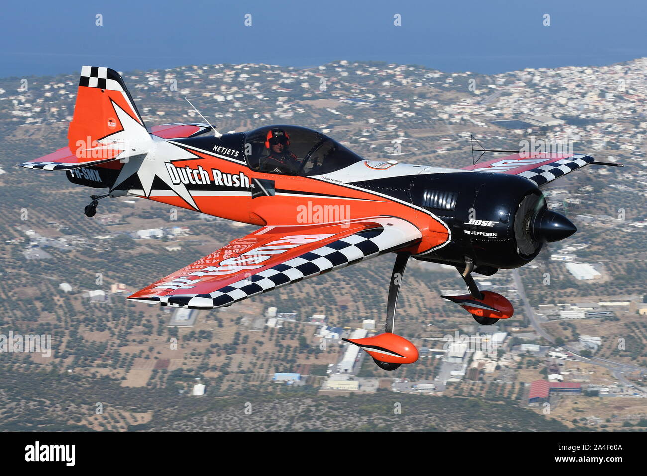 AEROBATIC DISPLAY, SUKHOI Su-26MX AIRCRAFT OPERATED BY 'DUTCH RUSH ...