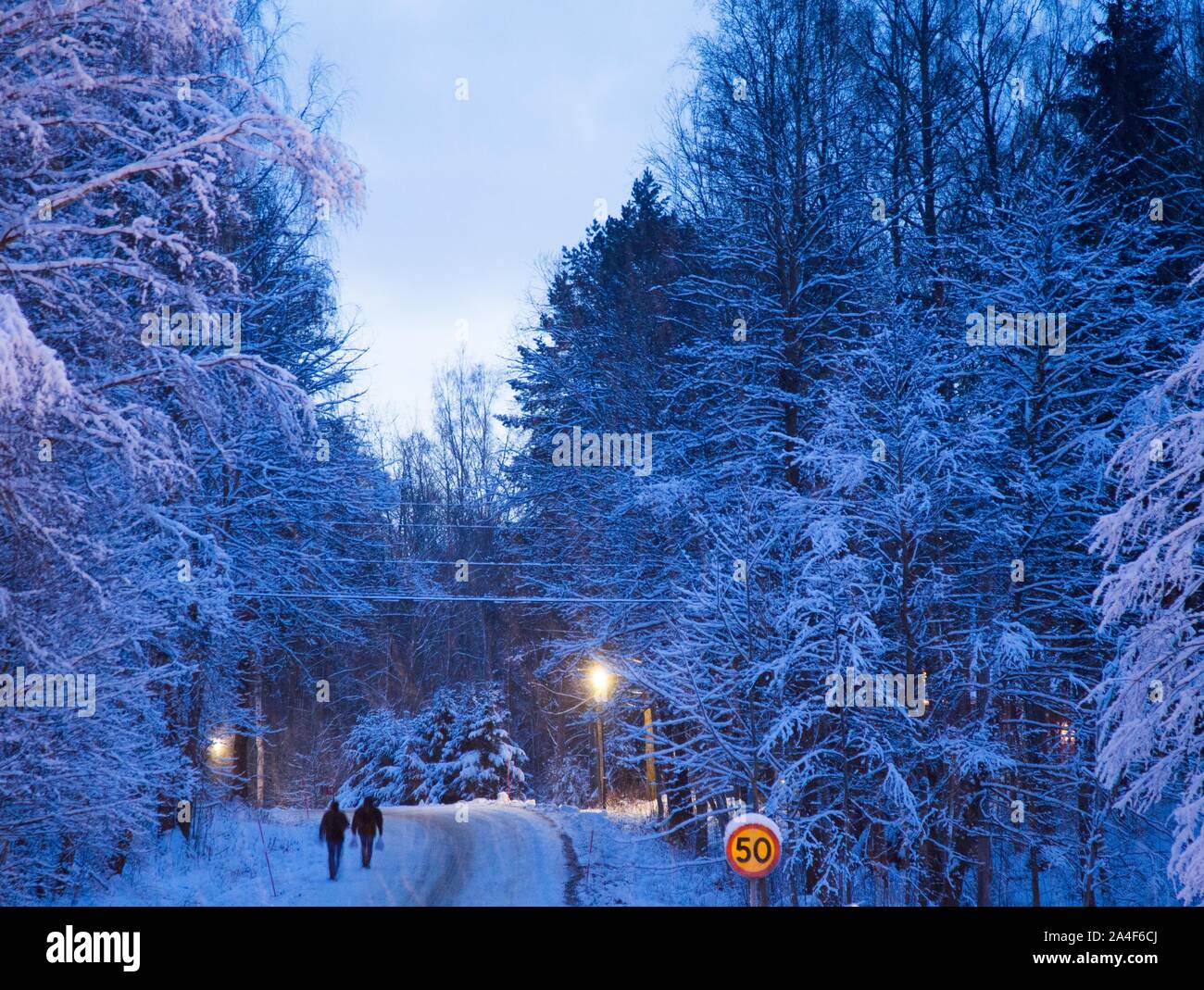 Vinterlandskap hi-res stock photography and images - Alamy